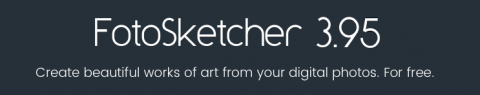 FotoSketcher - the 100% free program to turn photos into paintings